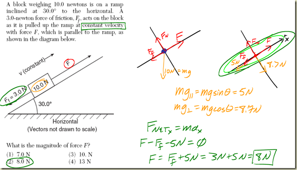 Friction - Problem Solving - Regents Physics